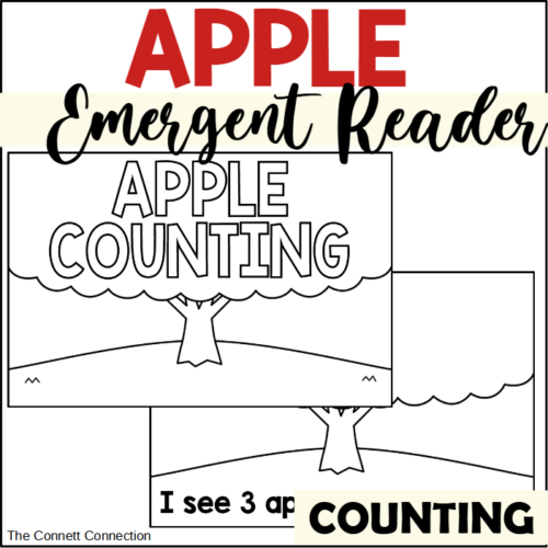 Apple Emergent Readers for Counting to 10 | Made By Teachers