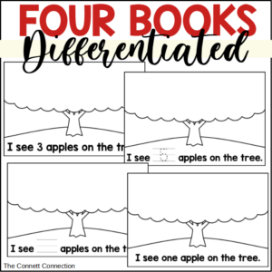 Apple Emergent Readers for Counting to 10 | Made By Teachers