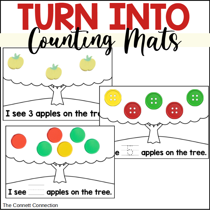 Apple Emergent Readers for Counting to 10 | Made By Teachers