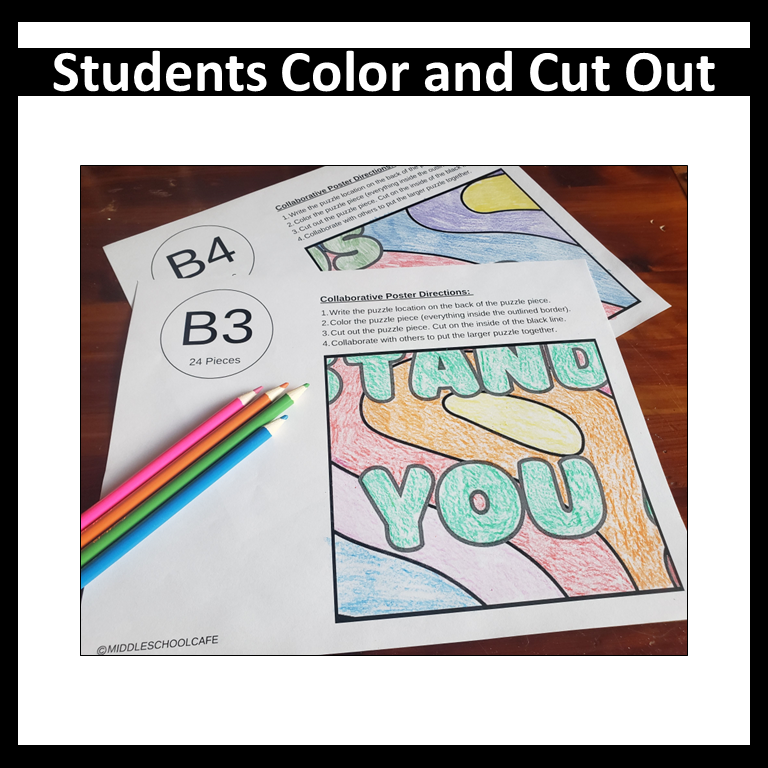 Growth Mindset Poster Collaborative with Critical Thinking Activity ...