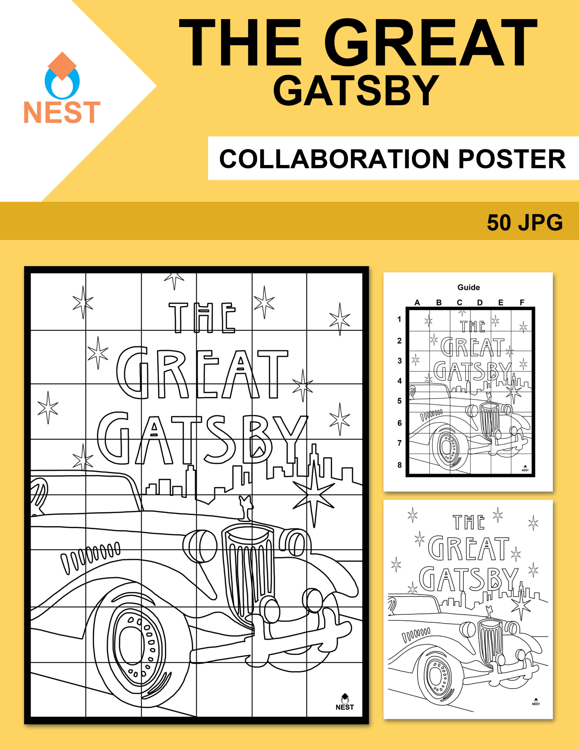 Connecticut Map Collaboration Poster | Made By Teachers