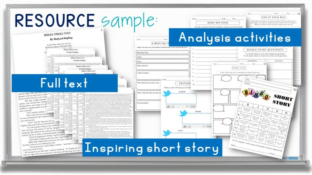 Hero's Journey Unit - Middle School Paired Reading, Prompts - Print and ...