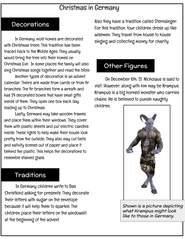 Comparing and Contrasting Christmas Traditions | Made By Teachers