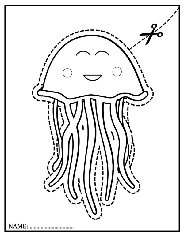 Dive into Fun with Ocean Animal Scissor Skills! - Made By Teachers