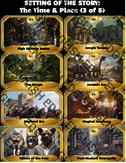 Visual Storytelling ESL Card Game (Writing Prompts) | Made By Teachers