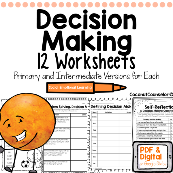 Decision Making Worksheets | Made By Teachers