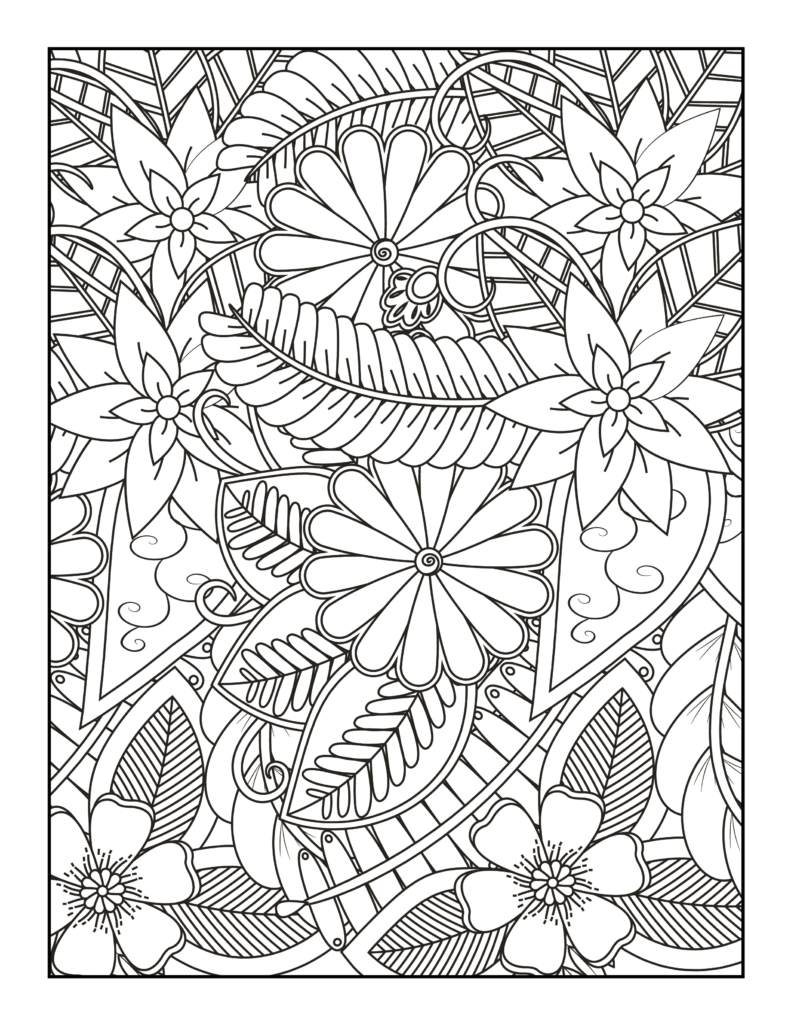 Find Inner Peace with 100 Zentangle Coloring Pages: Stress Less and ...