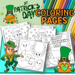 Get Lucky with St. Patrick's Day Coloring Book Pages! | Made By Teachers