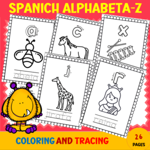 Color Your Way through the Alphabet: Alphabet Tracing and Coloring Book ...