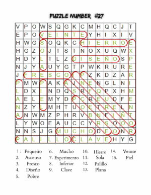 ¡A Buscar! Spanish Word Search: Keep Your Mind Sharp and Have Fun ...