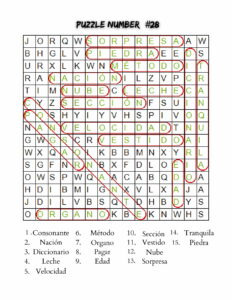 ¡A Buscar! Spanish Word Search: Keep Your Mind Sharp and Have Fun ...