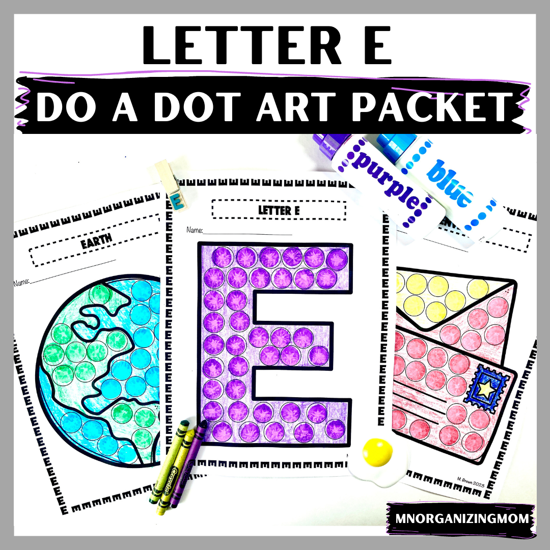 Letter E Do A Dot | Made By Teachers
