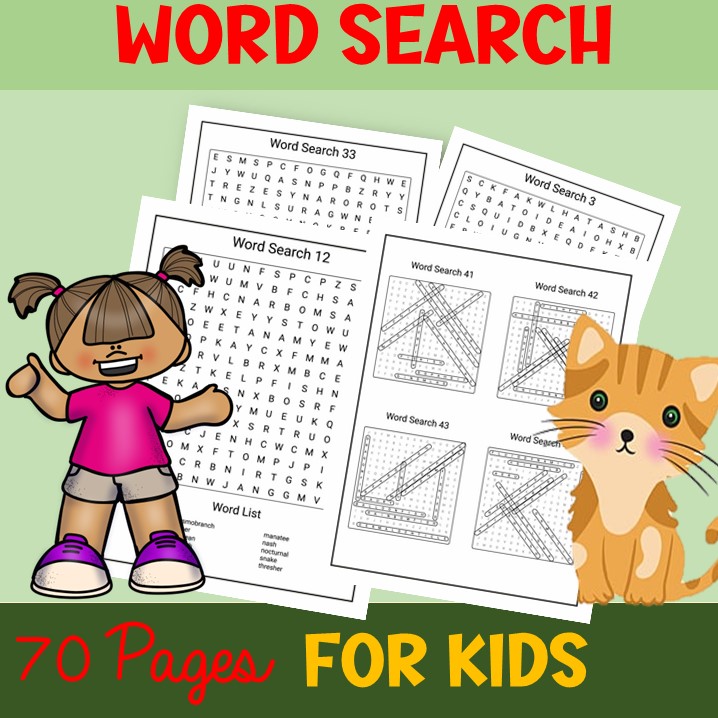 Word Hunt Adventure: Exciting and Fun Word Search for Kids | Made By ...