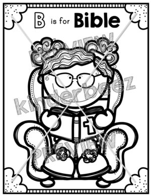 Bible Coloring, ABC Bible Coloring | Made By Teachers