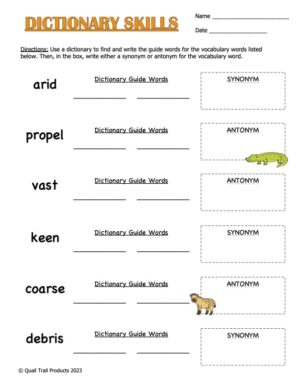 Animal Adaptations on the Savanna Activities and Worksheets | Made By ...