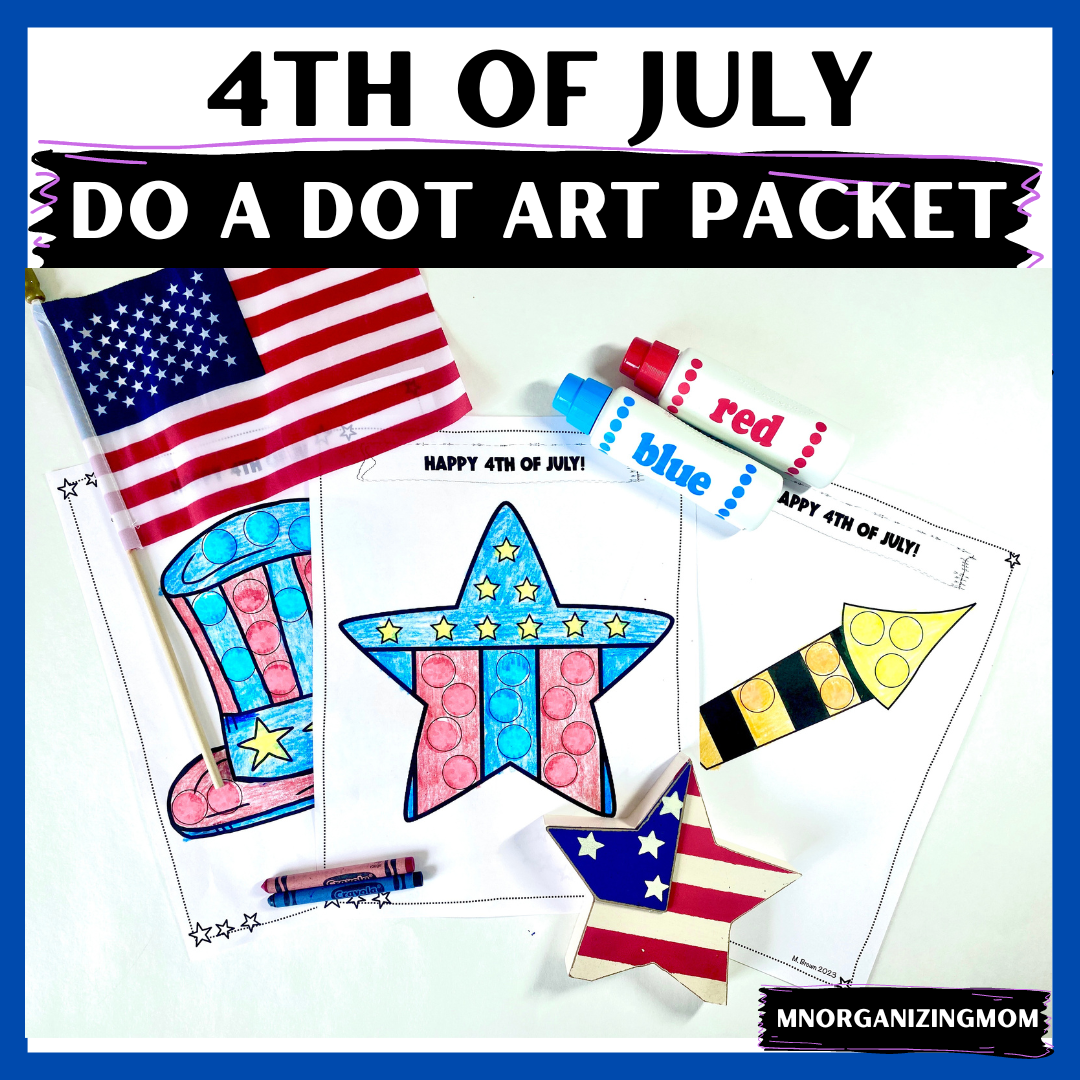 Letter D Do A Dot and Q-Tip Art Packet Bundle | Made By Teachers