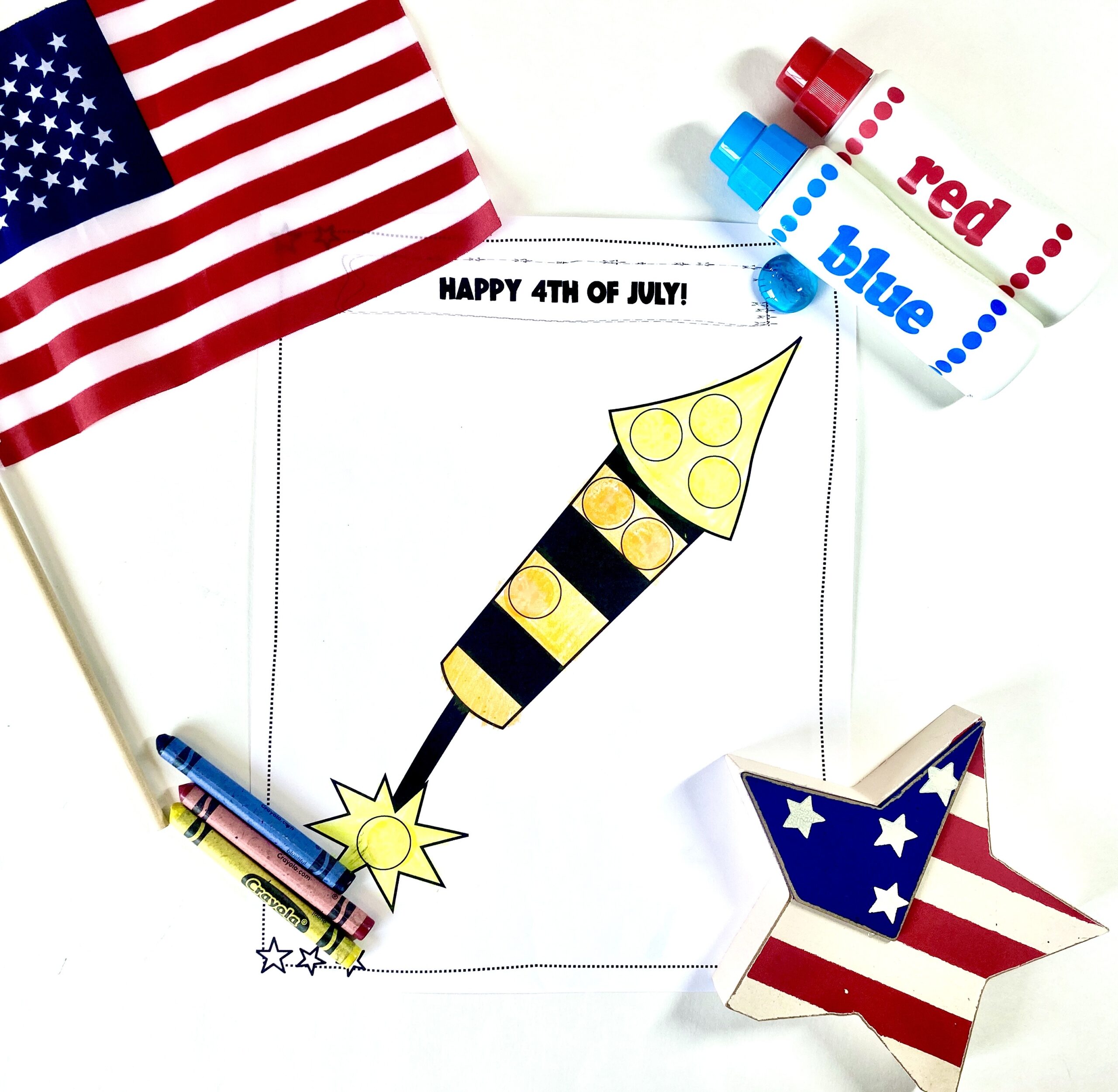 4th of July Do A Dot | Made By Teachers
