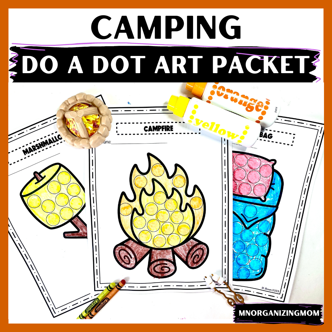 4th of July Do A Dot and Q-Tip Art Packet Bundle | Made By Teachers