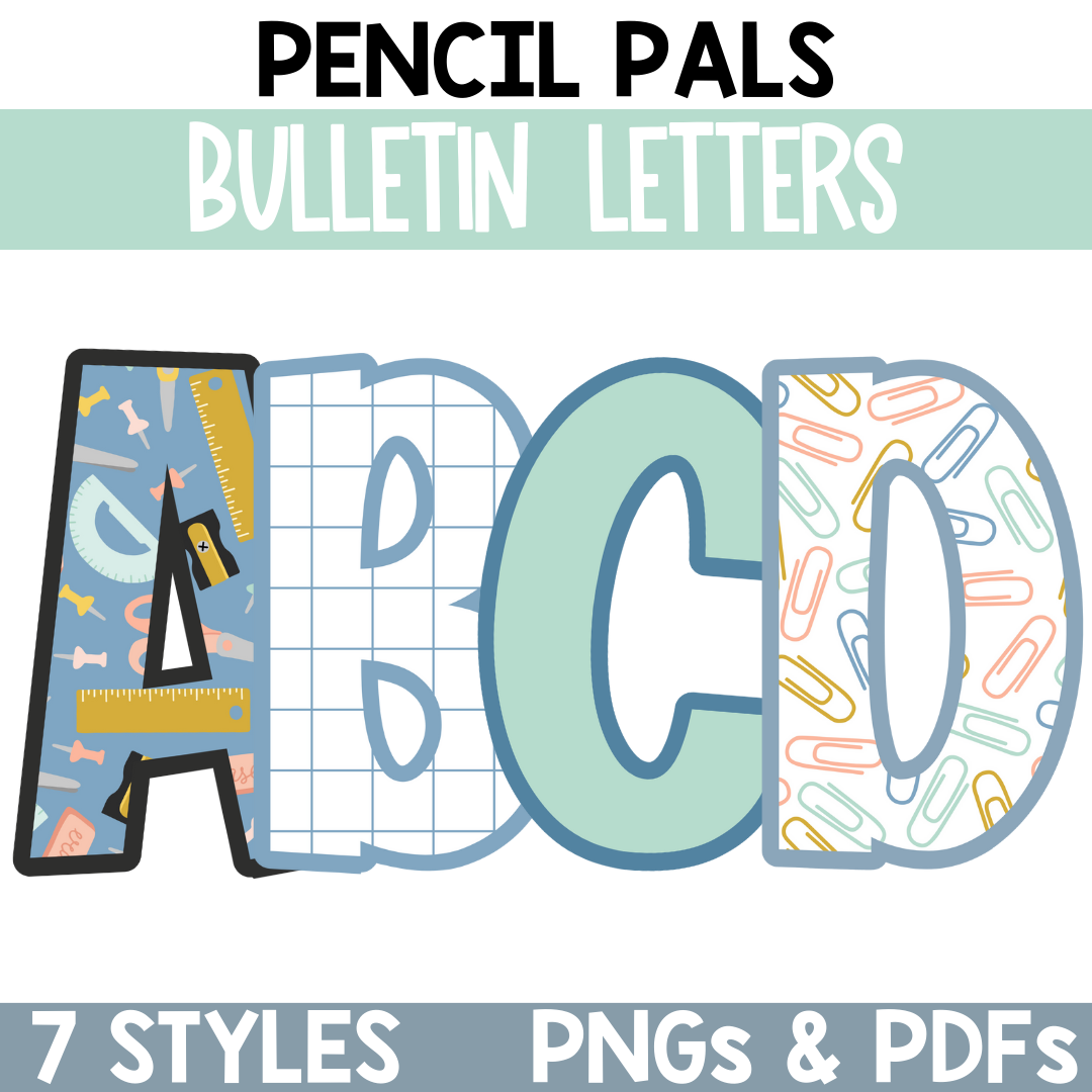Back to School Bulletin Board Letters | Made By Teachers