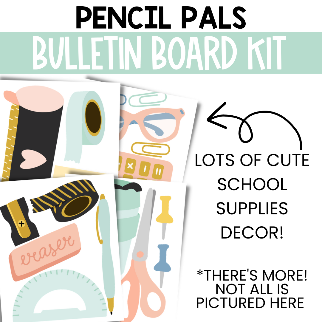 Back to School Bulletin Board Kit / Open House | Made By Teachers