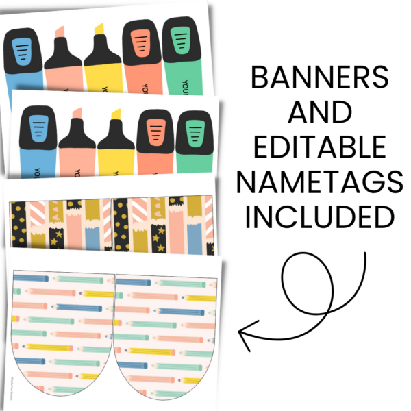 Back to School Bulletin Board Kit / Open House - Made By Teachers
