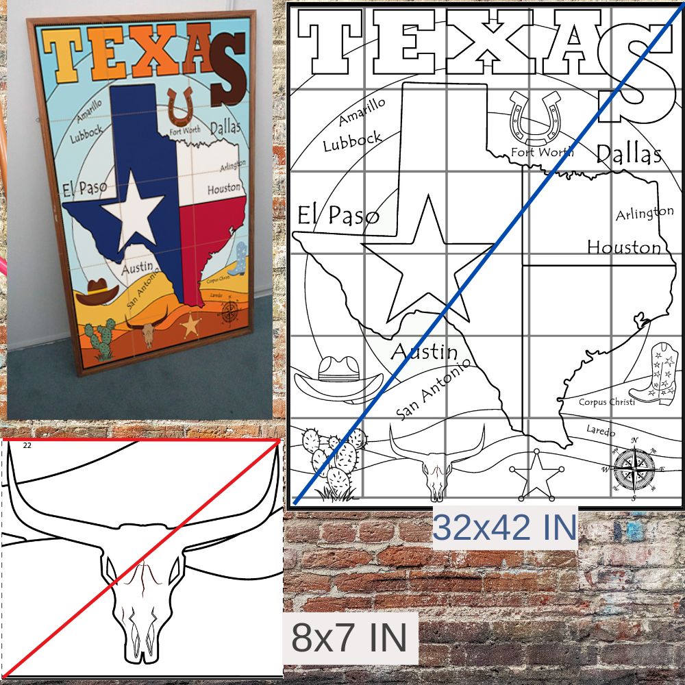Texas State Collaborative Poster Mural Project - Texas History Activity ...