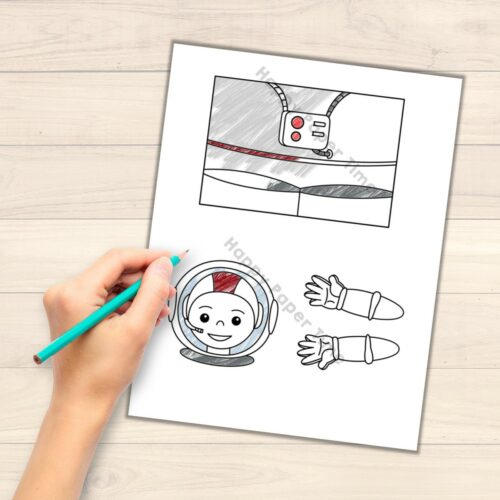 Community Helpers toilet paper roll craft Printable Career day Coloring ...