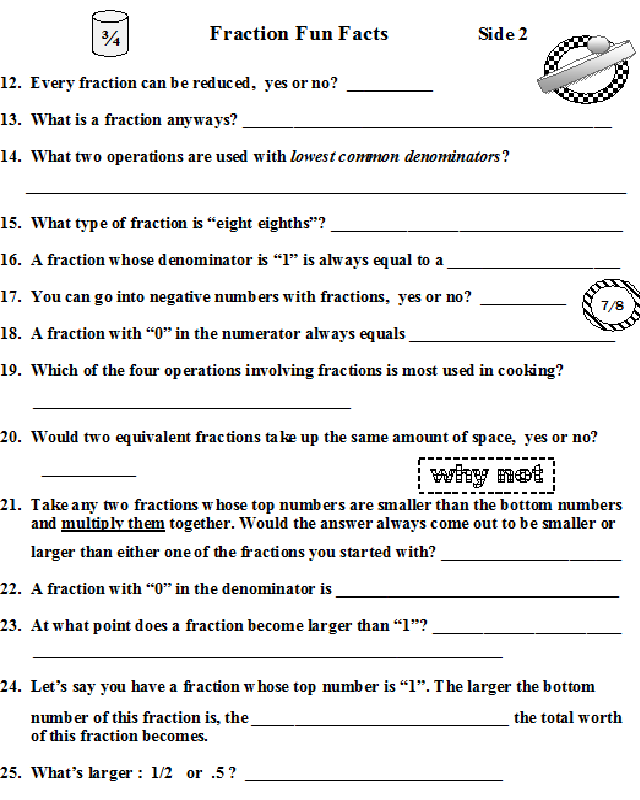 3 Back to School Fraction Resources (3 Items) | Made By Teachers