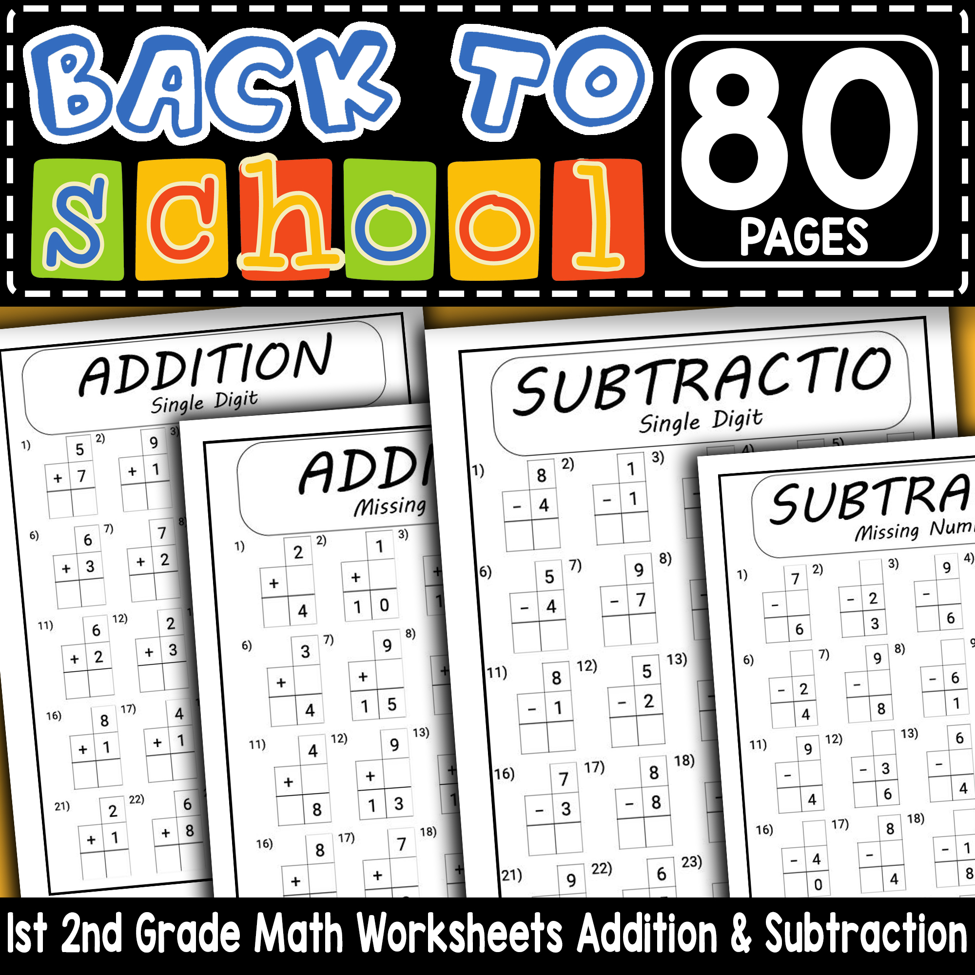 School Worksheets Math