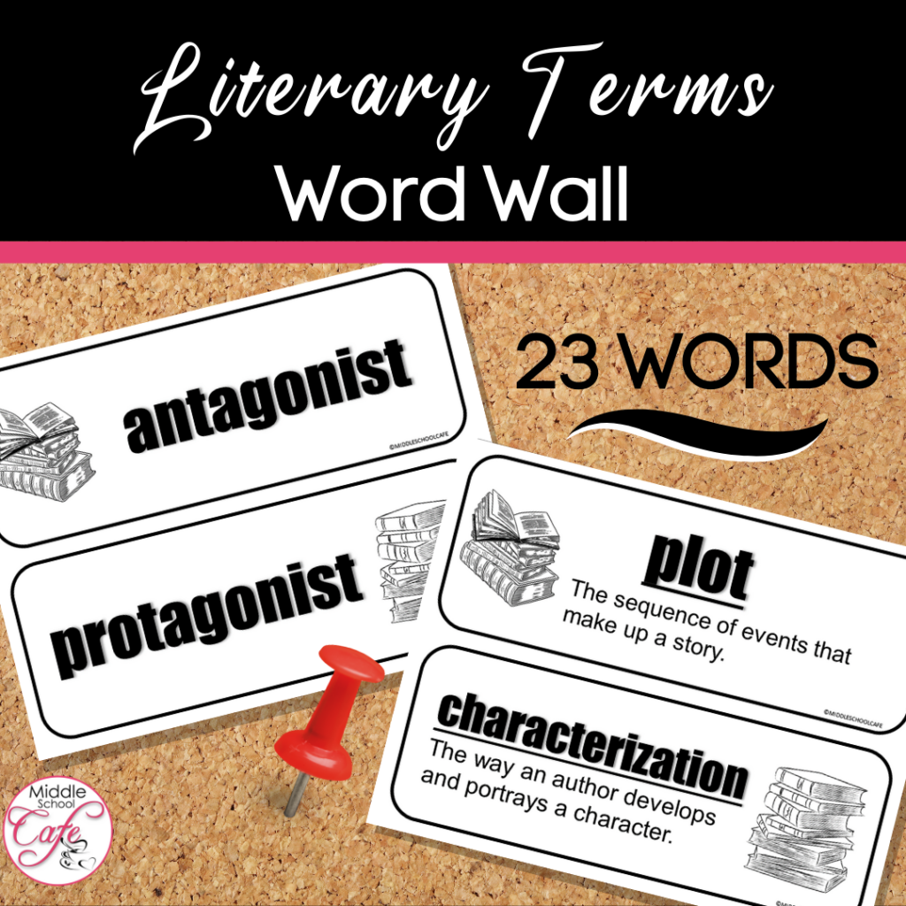 Word Wall Literary Terms | Made By Teachers
