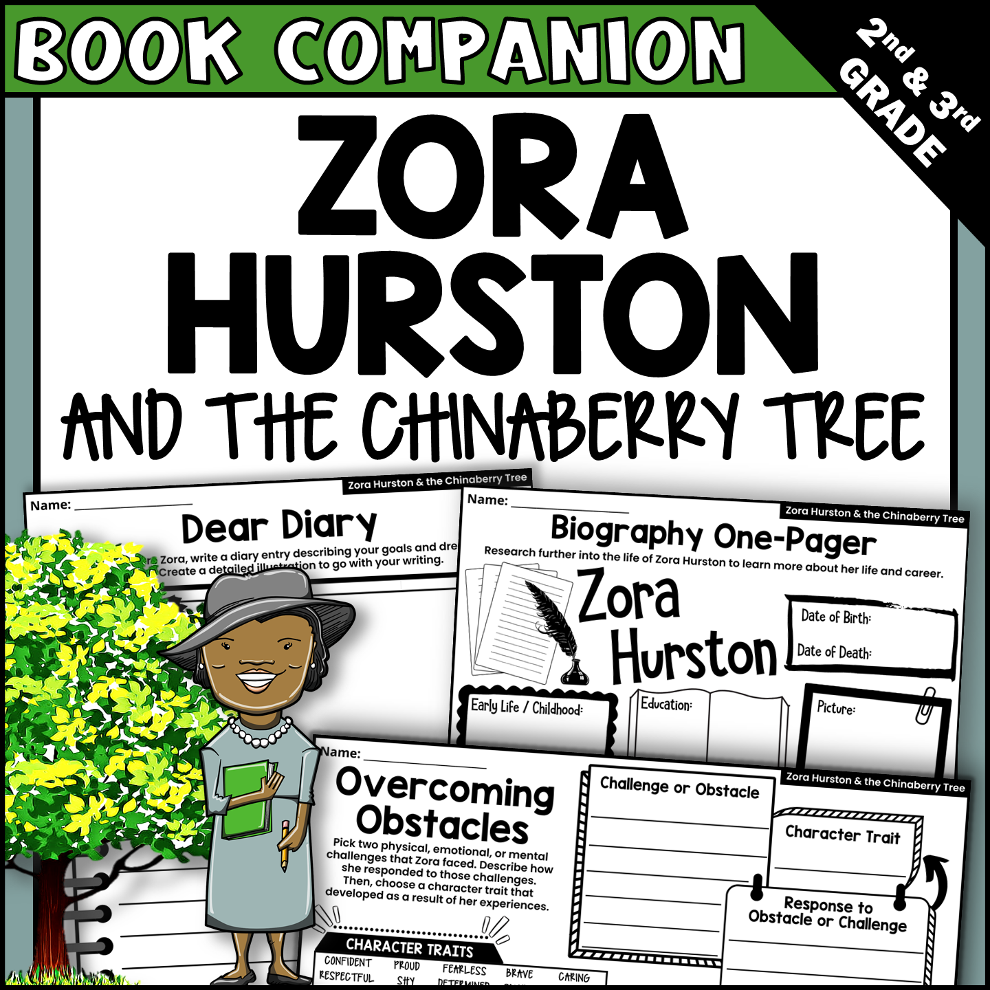 Zora Hurston and the Chinaberry Tree Read Aloud Book Companion ...