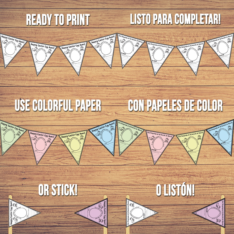 Easter Egg Hunt BUNDLE | Made By Teachers