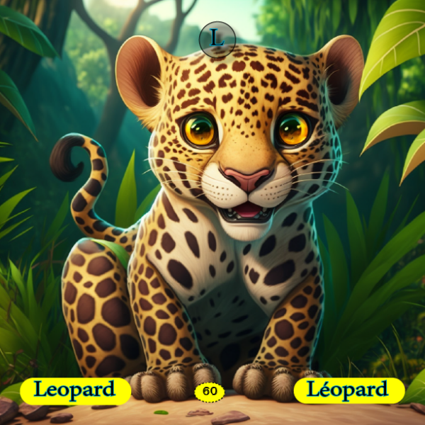 Bilingual English/French 107 Farm, Ocean & Zoo Animals Flashcards Have ...