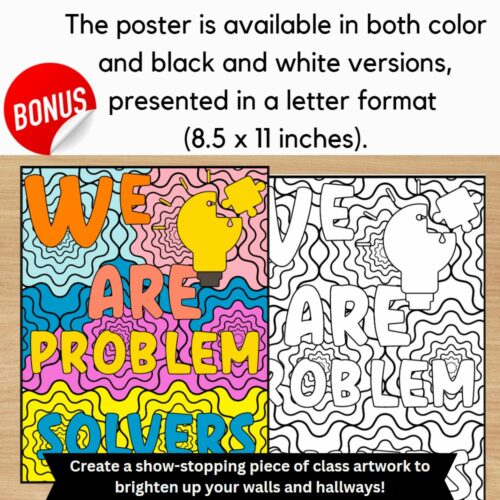 Collaborative Poster We are problem solvers - Back to school Bulletin ...