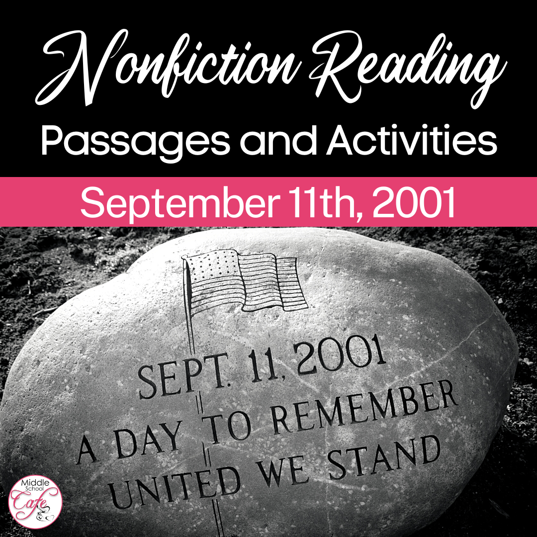 September 11th Close Reading Activity | Made By Teachers