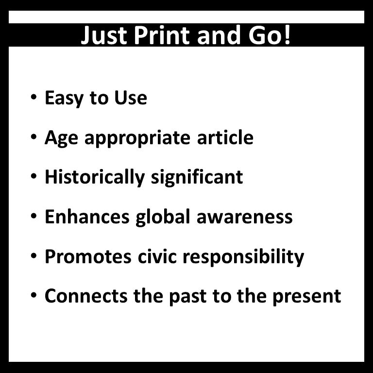 September 11th Close Reading Activity | Made By Teachers