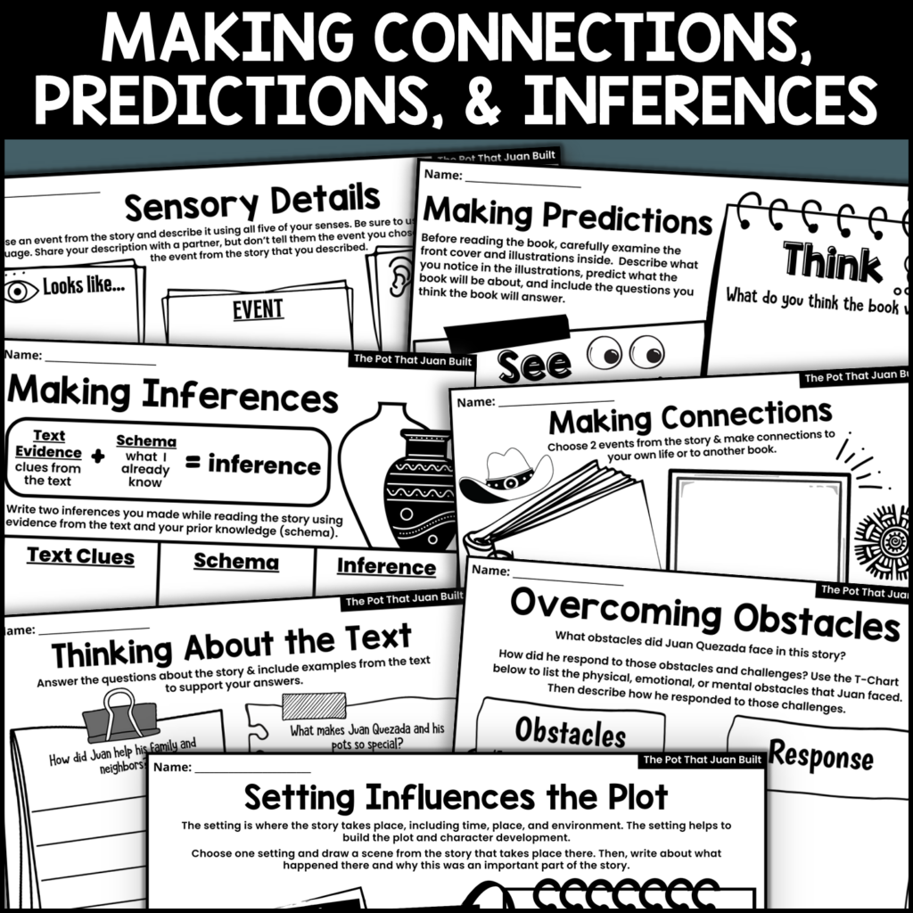 The Pot That Juan Built Read Aloud Book Companion Activities for IRA ...
