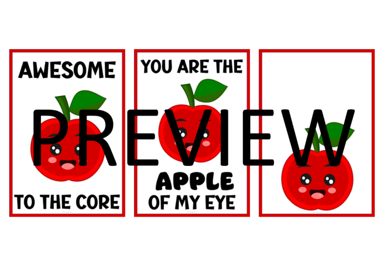 Food Pun Apple Bulletin Board Door Display Decoration Editable | Made ...