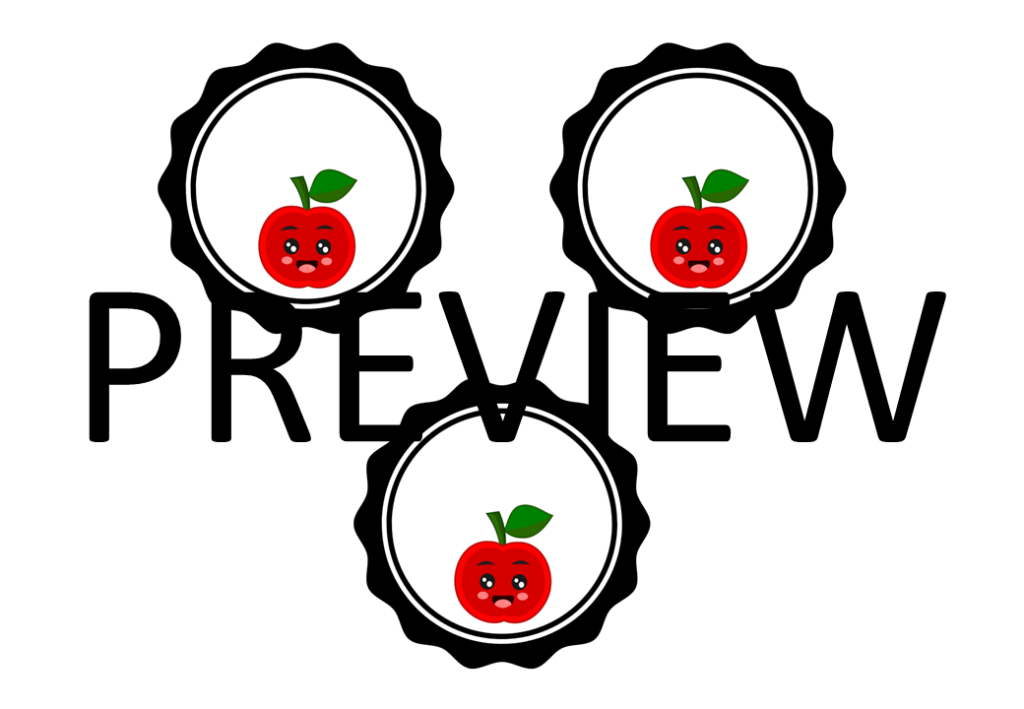 Food Pun Apple Bulletin Board Door Display Decoration Editable | Made ...