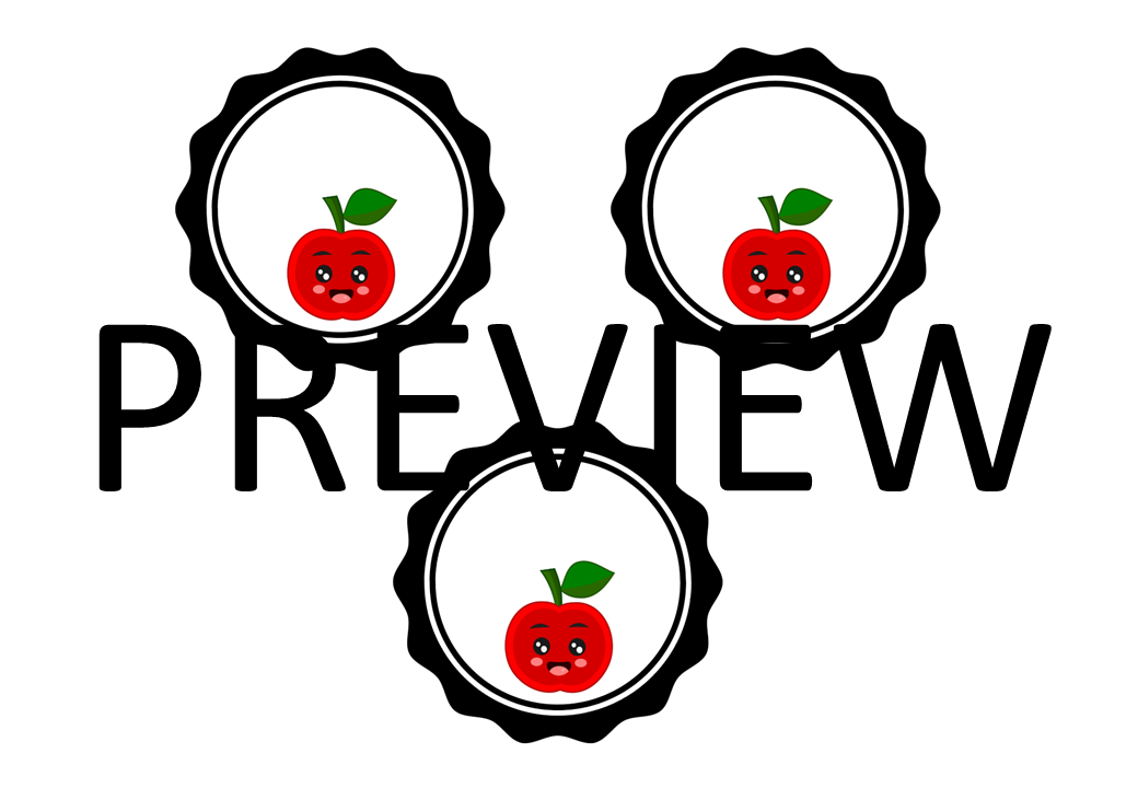 Food Pun Apple Bulletin Board Door Display Decoration Editable | Made ...