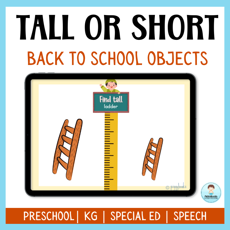 Tall or short identification task cards | Made By Teachers