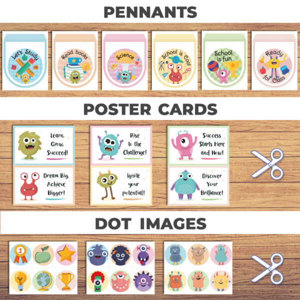 Back to School Monsters Decor | Bulletin Board and Door | Made By Teachers