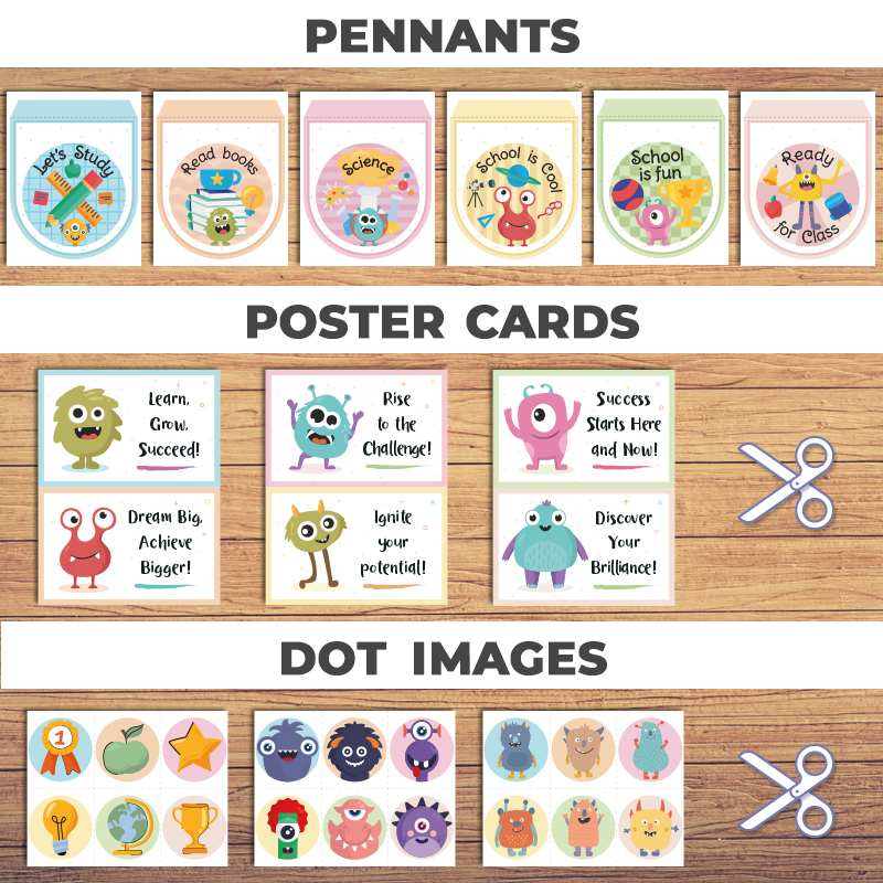 Back to School Monsters Decor | Bulletin Board and Door | Made By Teachers