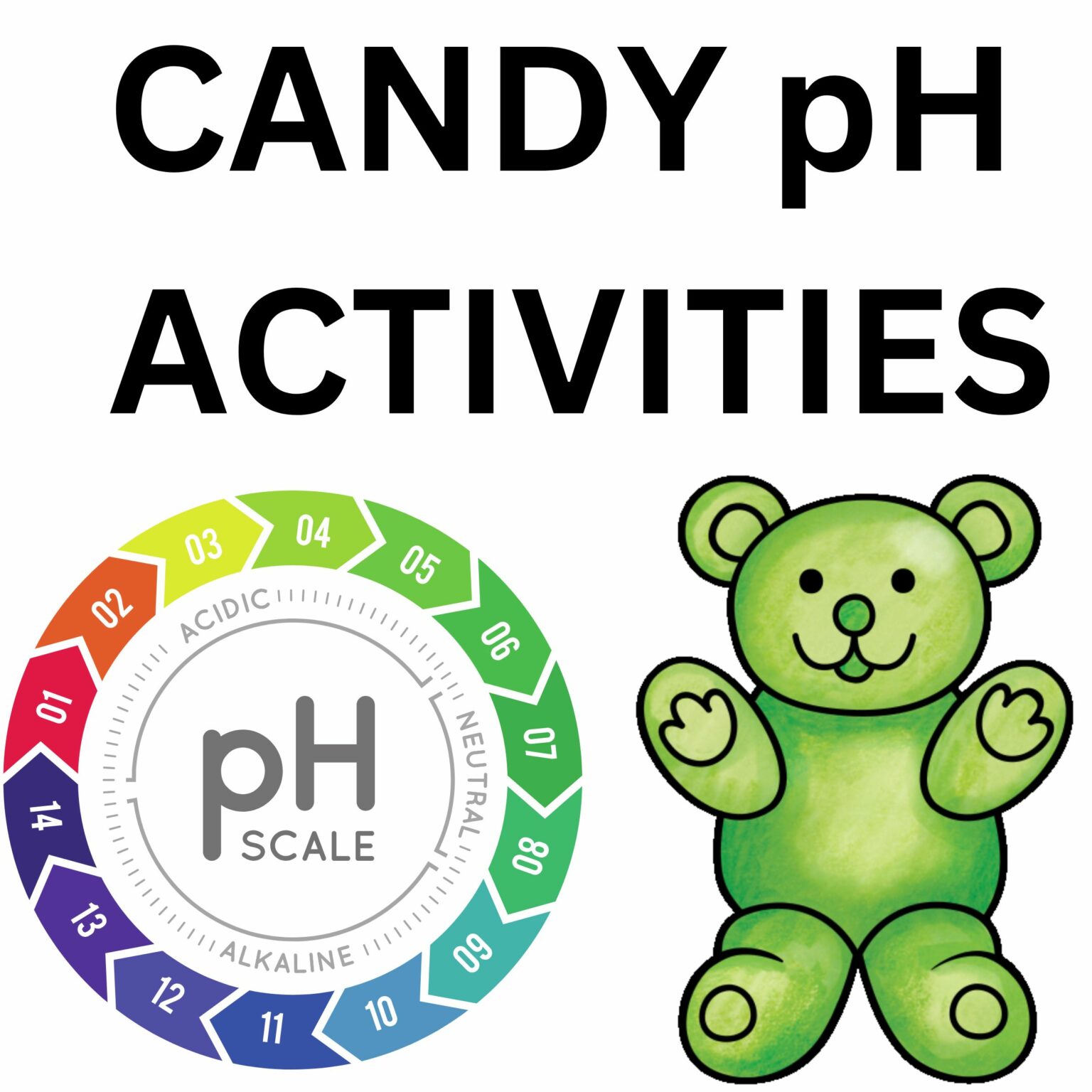 Chemistry pH Candy Labs and Guided Reading High School Science | Made ...