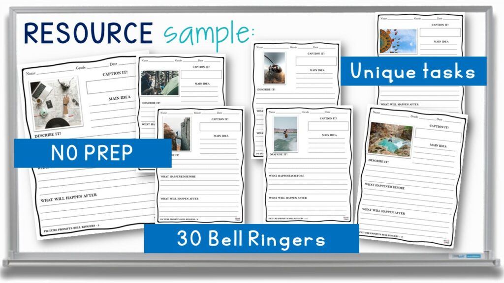 Making Inferences Adventure Pictures Writing Prompts - Print and ...