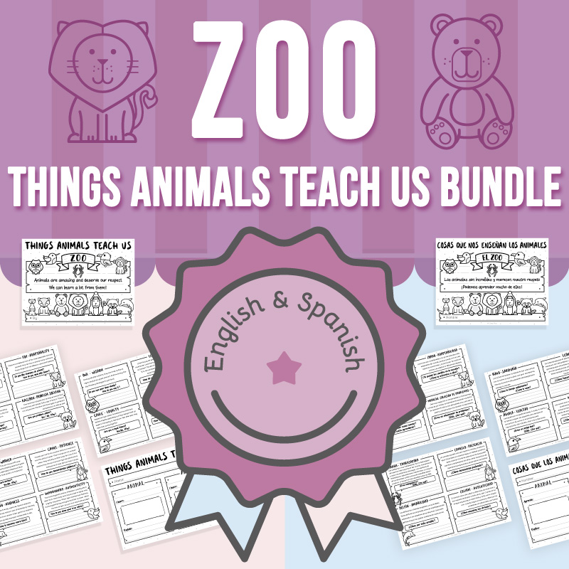 The Zoo | Things Animals Teach Us BUNDLE | Made By Teachers
