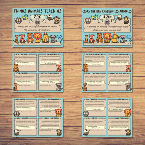 The Zoo | Things Animals Teach Us Google Slides BUNDLE | Made By Teachers