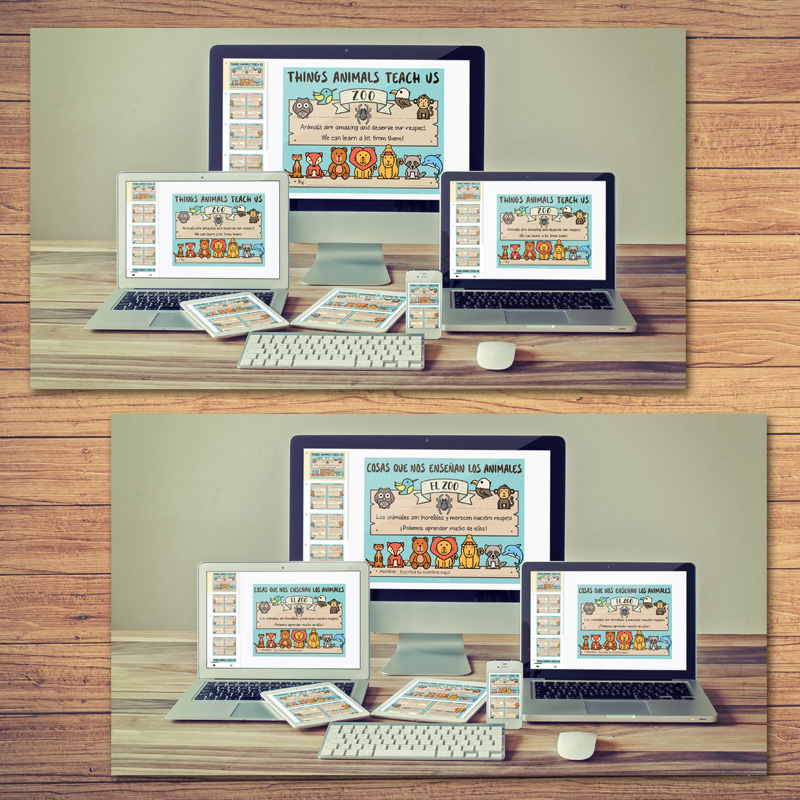 The Zoo | Things Animals Teach Us Google Slides BUNDLE | Made By Teachers