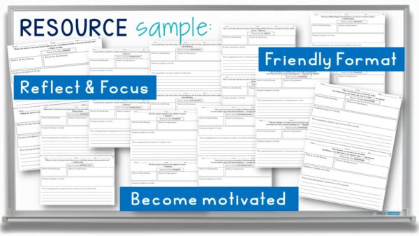 Quote of the Day Morning Work - Success and Failure Warm-ups - Print ...