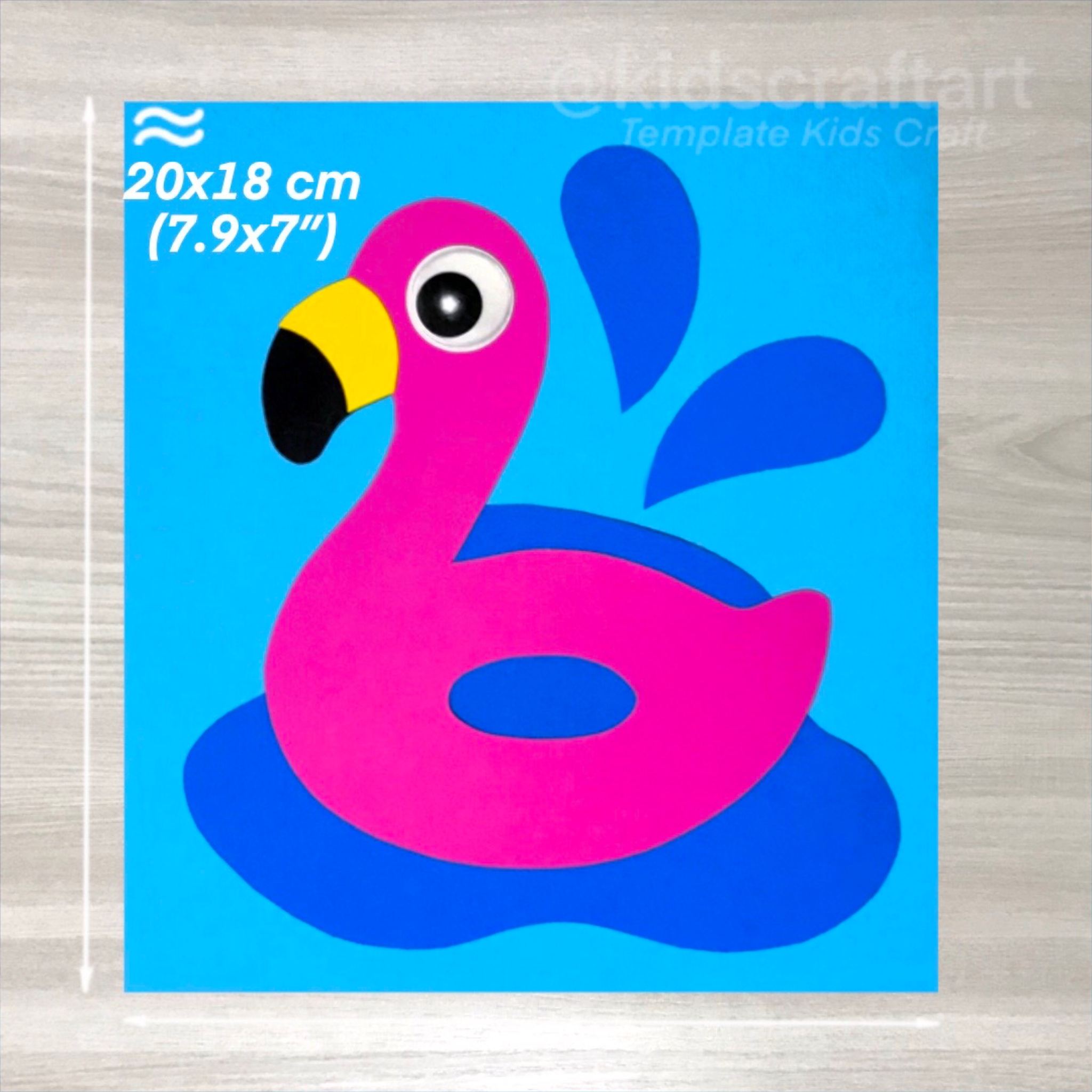 Flamingo Float End of Year Craft Beach Day Tropical Summer Craft Pool ...